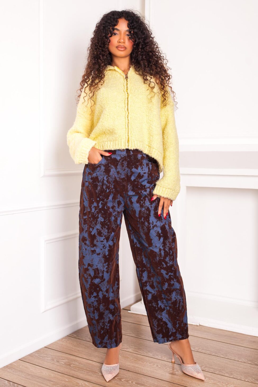 Soma Τζιν Παντελόνι καφέ - Joy Fashion House